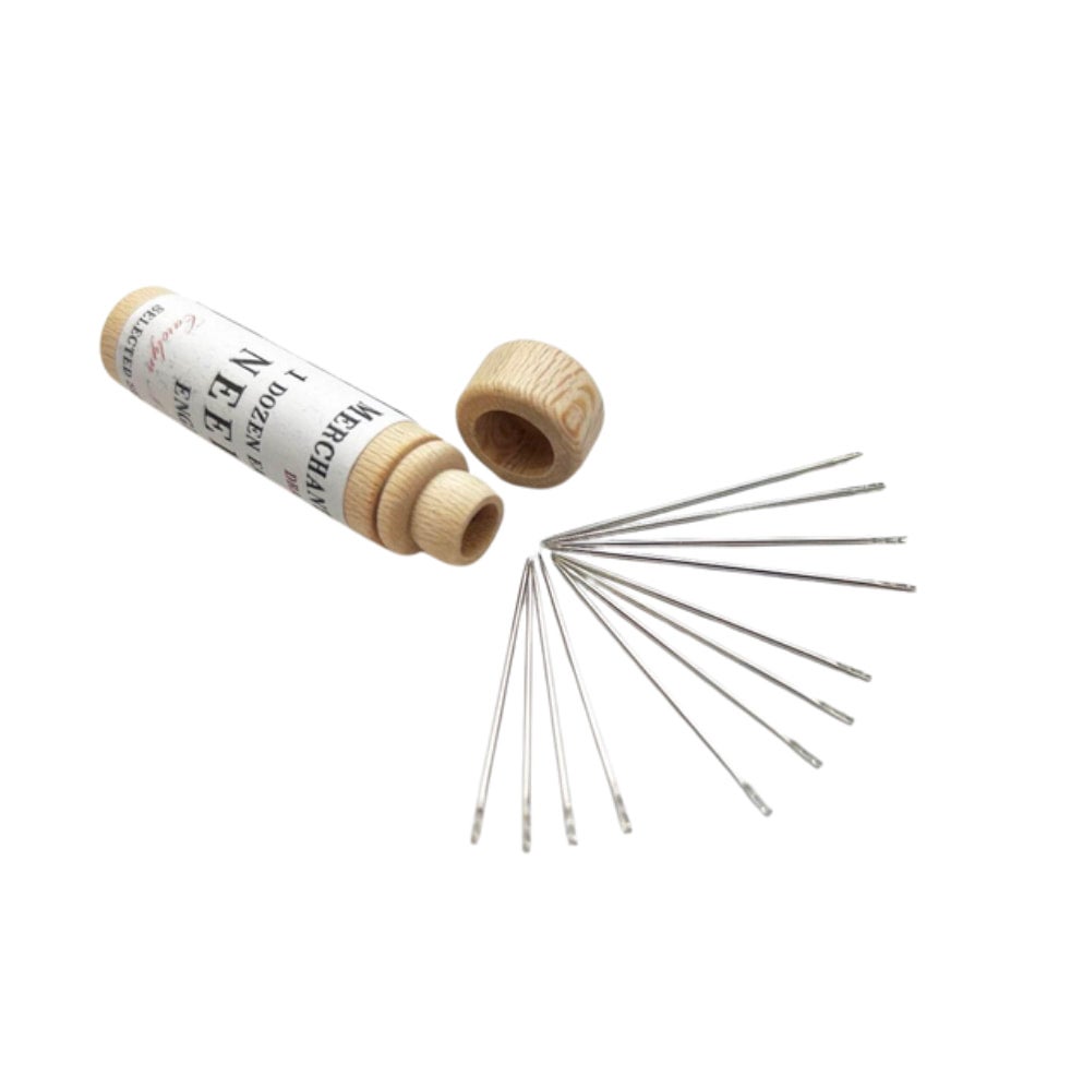 Easy Thread Needles / Wooden Case | Iris